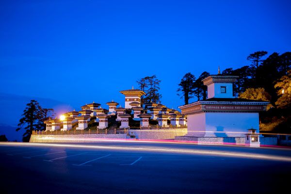 Dochula Pass for amazing view of Himalayas