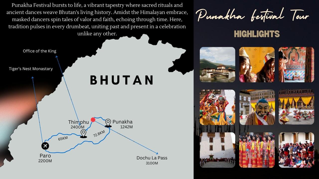 Punakha Festival Tour: Explore Bhutan's Rich Culture